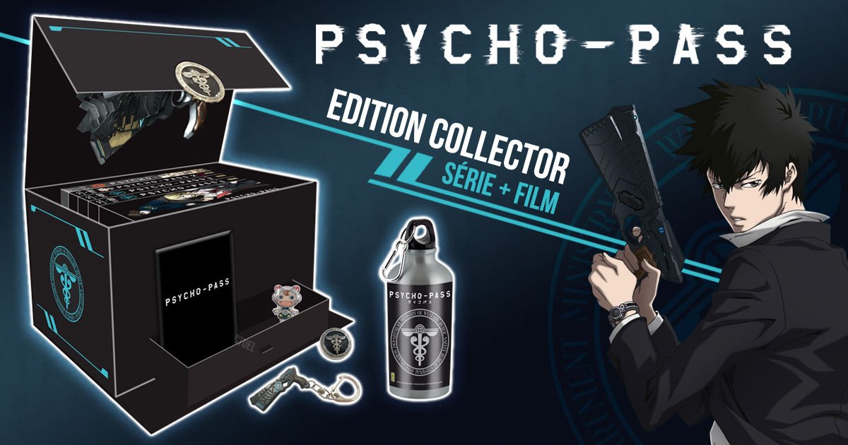 Nouveauté : Psycho-Pass édition collector - Blog | Anime-Store.fr