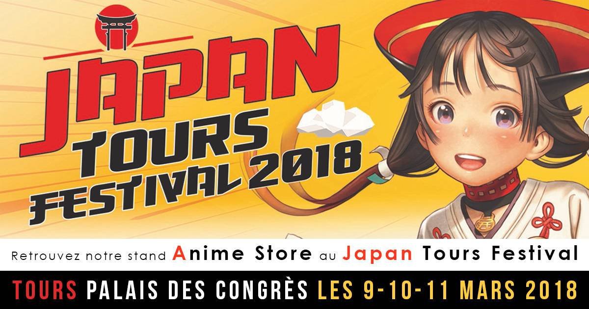 Anime Store vous donne rendez-vous au JAPAN TOURS FESTIVAL du 9 au 11 ...