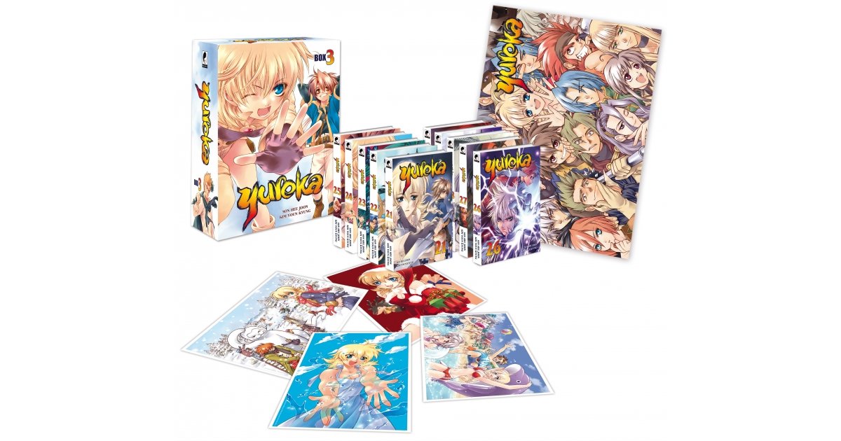 Yureka - Partie 3 (tomes 21 à 30) - Coffret 10 mangas Collector Limité ...