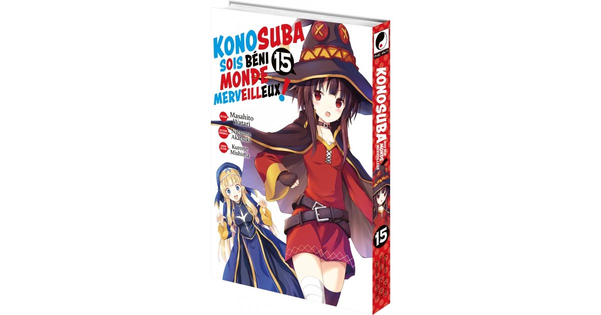 Konosuba : Sois Béni Monde Merveilleux ! - Tome 15 - Livre (Manga) | Meian : Editeur Manga & Manhwa