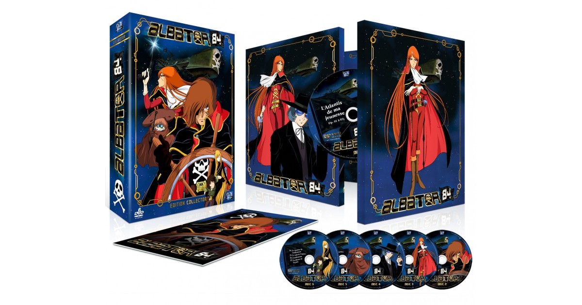 Albator 84 - Intégrale TV + FILM - Coffret DVD + Livret - Collector