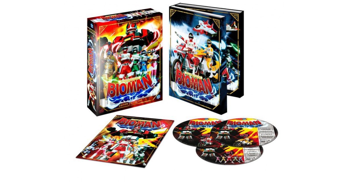 Bioman - Intégrale - Coffret DVD + Livret - Collector