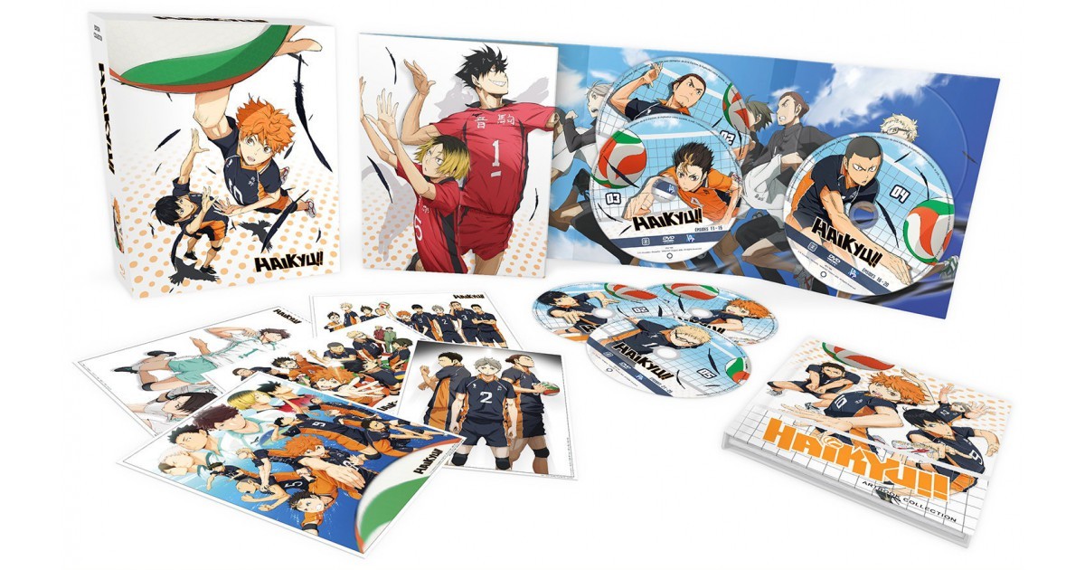 Haikyu !! - Saison 1 - Collector - Coffret Blu-Ray + DVD