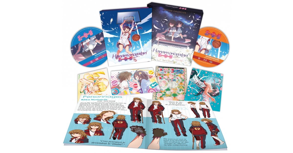 Hanamonogatari - Intégrale - Combo DVD + Blu-ray