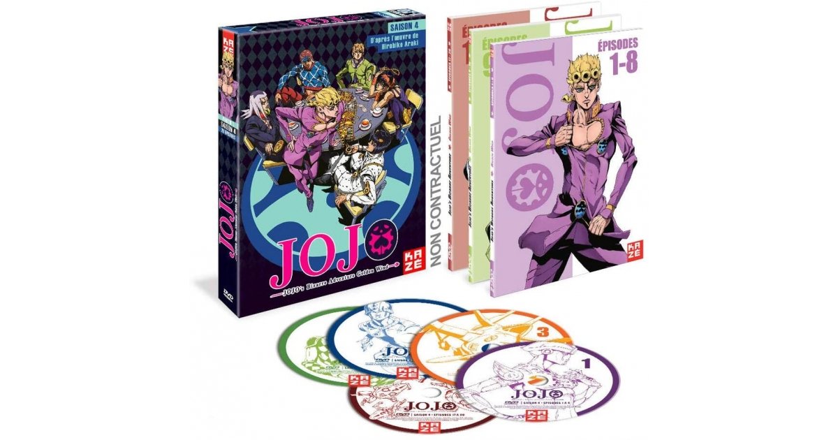 Jojo's Bizarre Adventure - Saison 4 - Partie 1 - Coffret DVD