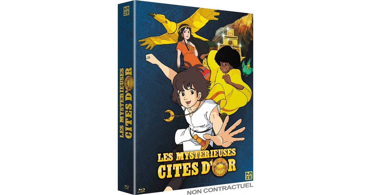Les Mystérieuses Cités d'Or - intégrale (Saison 1) - Coffret Blu-ray