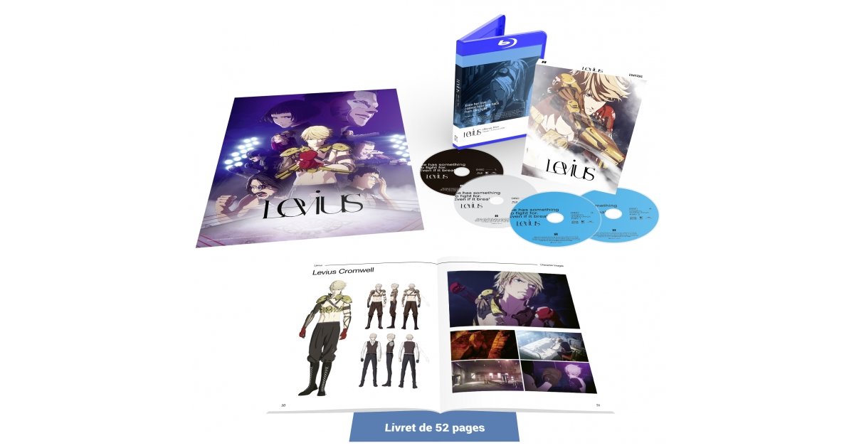 Levius - Intégrale - Collector - Coffret Blu-ray + CD OST