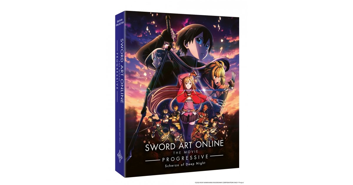 SAO - Film : Progressive - Scherzo of Deep Night - Collector BR + DVD