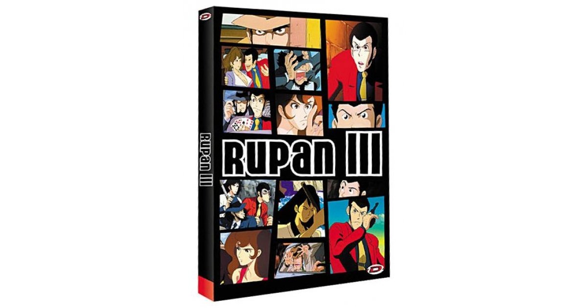 Lupin The Third (Rupan III) - Pack 6 films - DVD