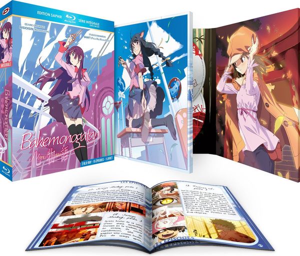 Bakemonogatari - Intégrale + 3 OAV - Edition Saphir - Coffret Blu-Ray